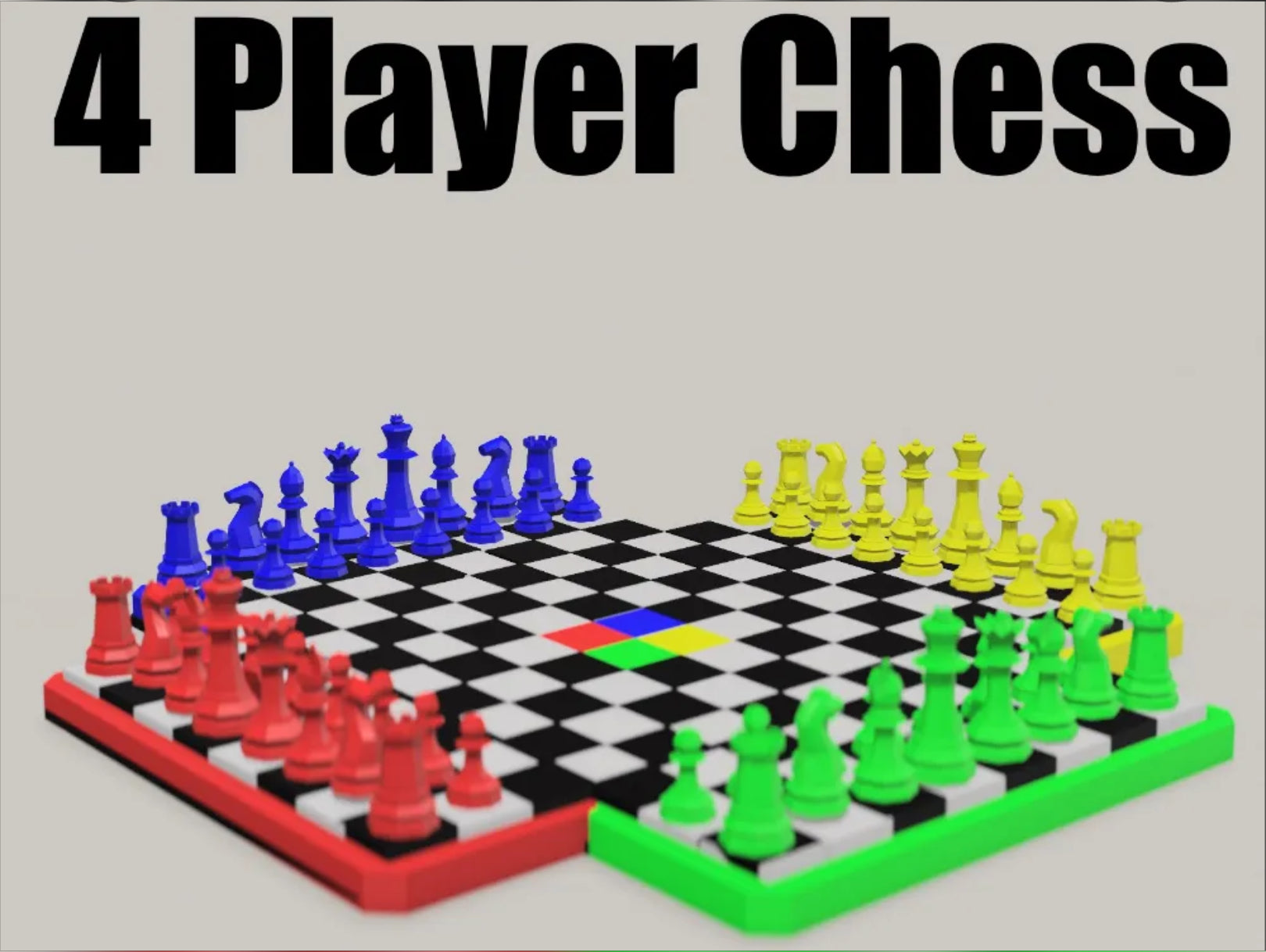 4 Player chess – Gianluca The King Shop